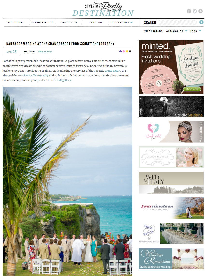 Featured: Style Me Pretty The Scobeys